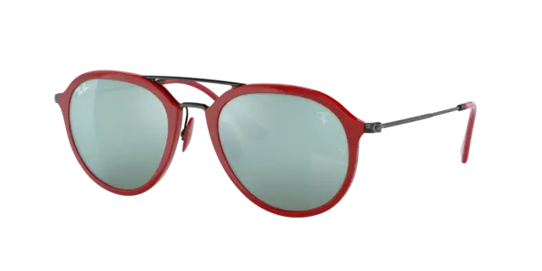 Ray-ban Scuderia Ferrari Collection Sunglasses - Silver Flash