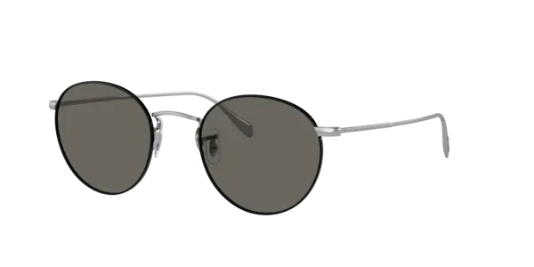 Oliver Spencer Round Sunglasses - Carbon Grey