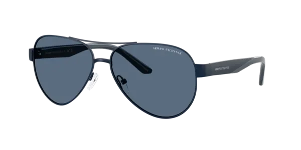 Armani Exchange Aviator Sunglasses - Dark Blue