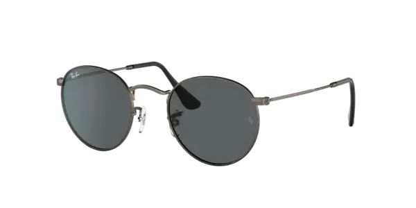 Ray-ban Round Metal Sunglasses - Dark Grey