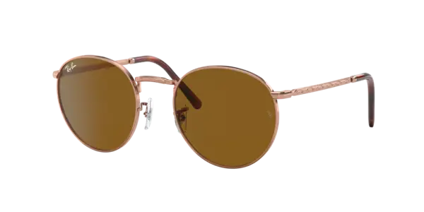 Ray-ban Round Frame Sunglasses - Brown