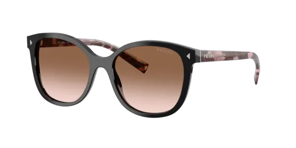 Prada Pr 22zsf Sunglasses - Brown Gradient