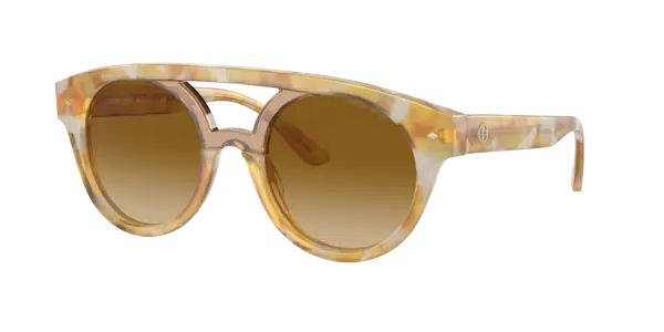 Giorgio Armani Runway Sunglasses - Light Yellow Gradient Ochre