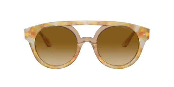 Giorgio Armani Runway Sunglasses - Light Yellow Gradient Ochre