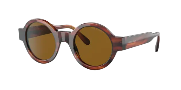 Giorgio Armani Round Frame Sunglasses - Brown