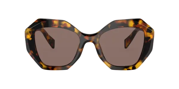 Prada Tortoise Octagon Sunglasses - Polar Light Brown