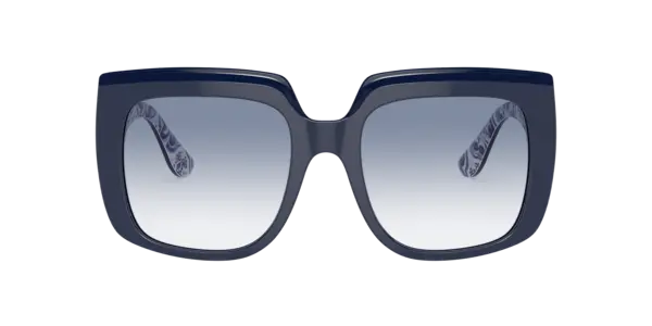 Dolce & Gabbana Havana Sunglasses - Clear Gradient Light Blue