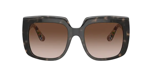 Dolce & Gabbana Havana Sunglasses - Gradient Brown