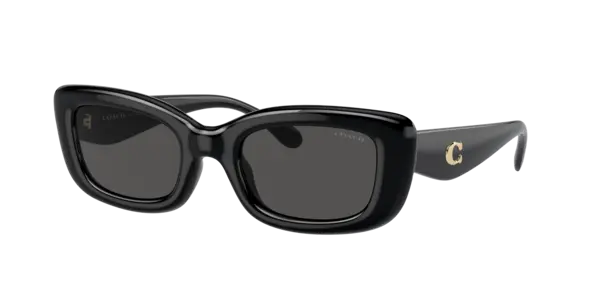 COACH Cat Eye Sunglasses - Grey Solid