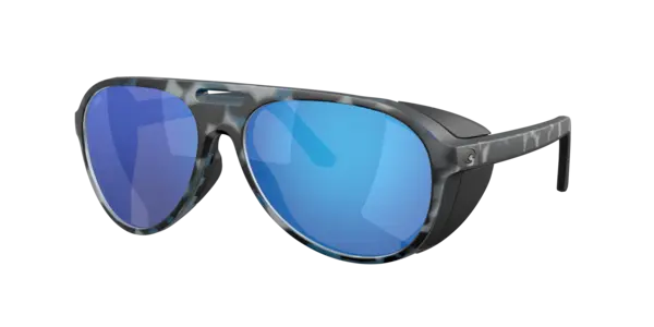 COSTA Grand Catalina Aviator Sunglasses - Blue Mirror