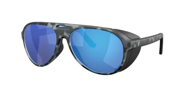 COSTA Grand Catalina Aviator Sunglasses - Blue Mirror