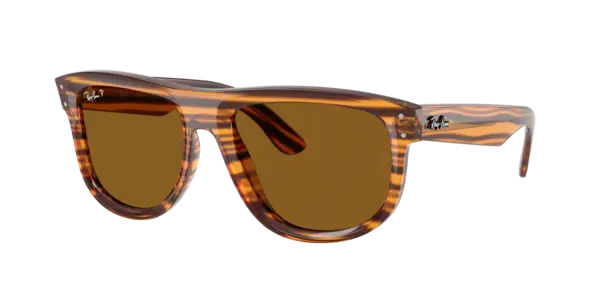 Ray-ban Boyfriend Reverse Sunglasses - Polar Dark Brown