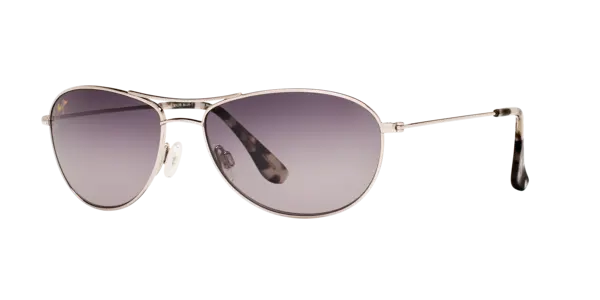 Maui Jim Baby Beach Sunglasses - Grey Mirror Polar