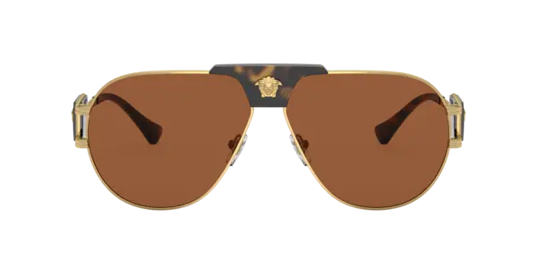 Versace Ve2252 Sunglasses - Dark Brown