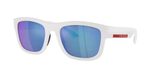 Prada Sunglasses - Light Green Mirror Blue