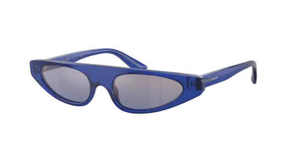 Dolce & Gabbana Sunglasses - Blue Mirror Gradient Gold