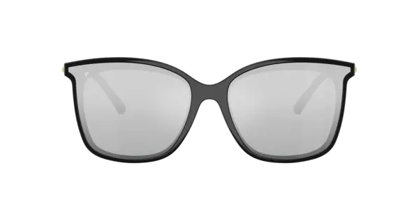 Michael Kors Zermatt Sunglasses - Silver Grey Gradient Mirror