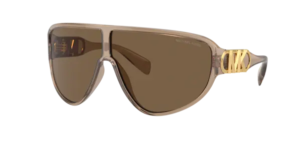 Michael Kors Empire Shield Sunglasses - Dark Brown