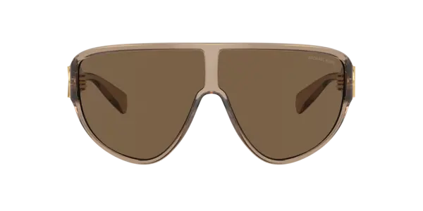 Michael Kors Empire Shield Sunglasses - Dark Brown
