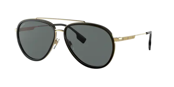 Burberry Aviator Sunglasses - Polarized Dark Grey