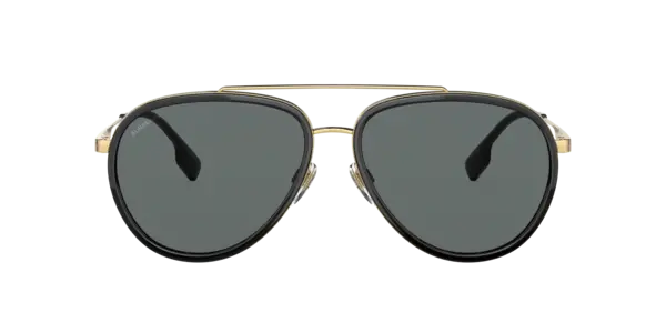 Burberry Aviator Sunglasses - Polarized Dark Grey