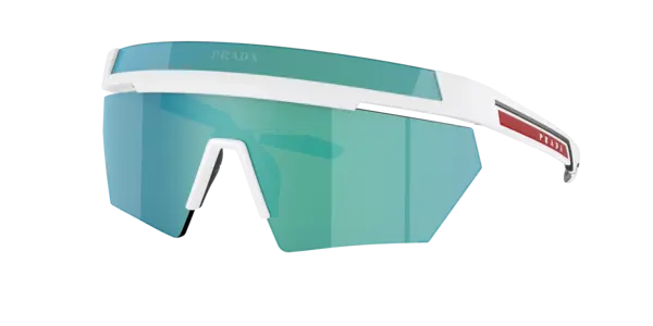 Prada Sunglasses - Light Green Mirror Blue