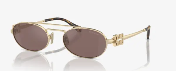 Miu Miu Sunglasses - Brown Silver