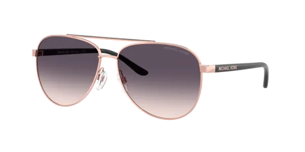 Michael Kors Aviator Sunglasses - Grey Rose Gradient