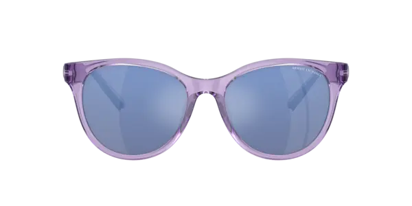 Armani Exchange Sunglasses - Blue Violet Mirror Silver