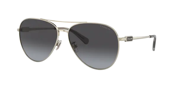 COACH Aviator Sunglasses - Grey Gradient