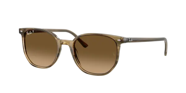 Ray-ban Elliot Sunglasses - Polarized Brown Gradient