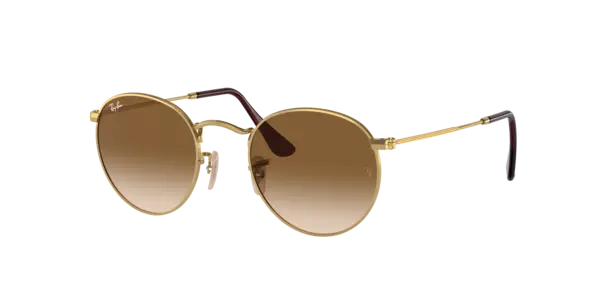 Ray-ban Round Metal Sunglasses - Brown