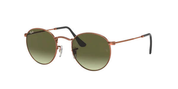 Ray-ban Round Metal Sunglasses - Green Gradient