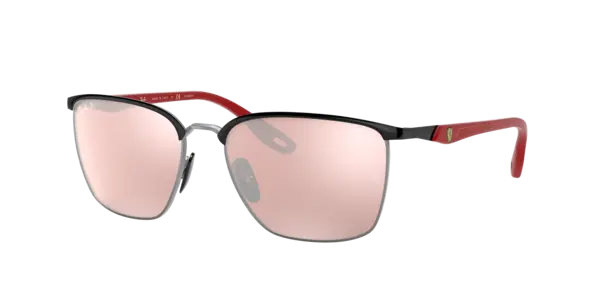 Ray-ban Scuderia Ferrari Collection Sunglasses - Silver Polarized+