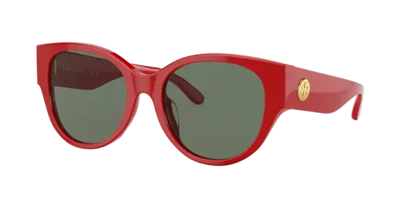 Tory Burch Cat Eye Sunglasses - Solid Green