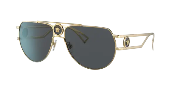 Versace Aviator Sunglasses - Grey