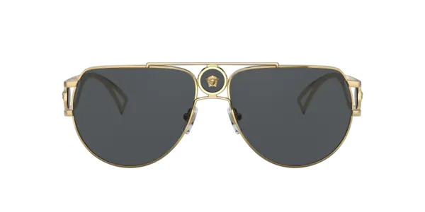 Versace Aviator Sunglasses - Grey