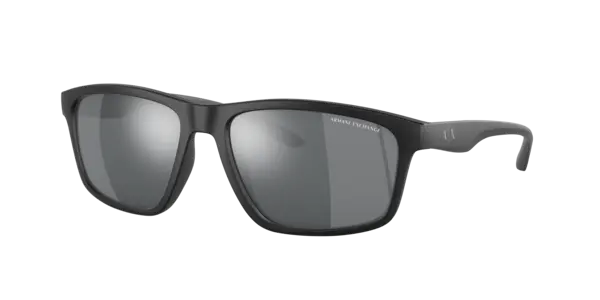 Armani Exchange Sunglasses - Light Grey Mirror Black