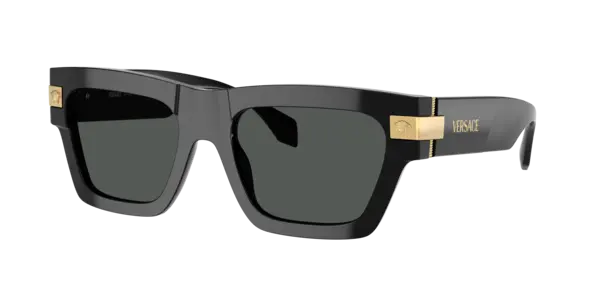 Versace Square Frame Sunglasses - Dark Grey
