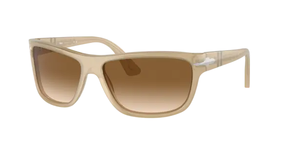 Persol Full Rim Sunglasses - Clear Gradient Brown