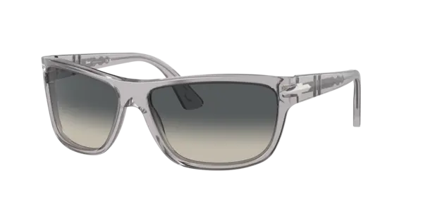 Persol Full Rim Sunglasses - Light Grey Gradient Dark Grey