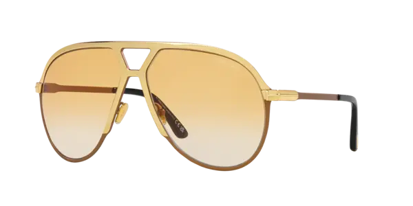 TOM FORD Aviator Sunglasses - Brown Gradient