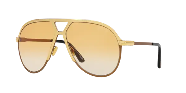 TOM FORD Aviator Sunglasses - Brown Gradient