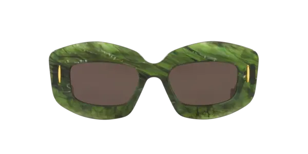 Loewe Chunky Anagram Sunglasses - Brown