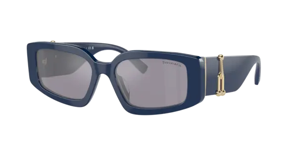 Tiffany & Co. Prada Rectangular Sunglasses - Violet Mirror Silver
