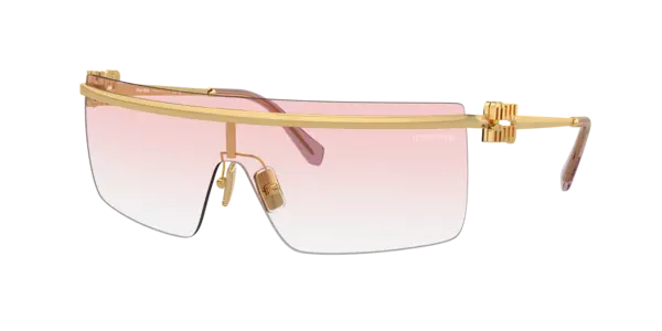 Miu Miu Mu 50zs Sunglasses - Clear Gradient Pink