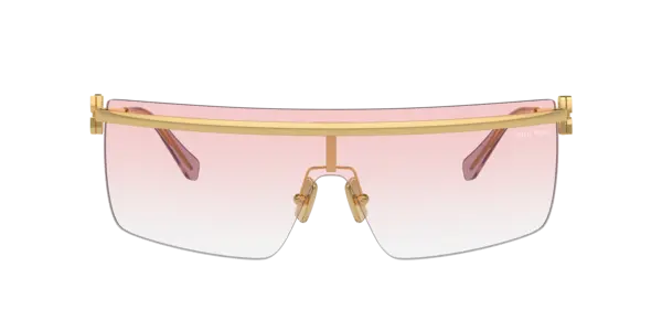 Miu Miu Mu 50zs Sunglasses - Clear Gradient Pink