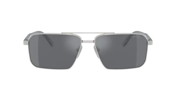Prada Sunglasses - Dark Grey Flash Silver