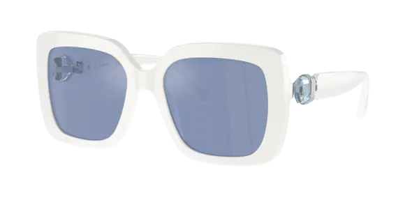 SWAROVSKI Sunglasses - Light Blue Mirror Silver
