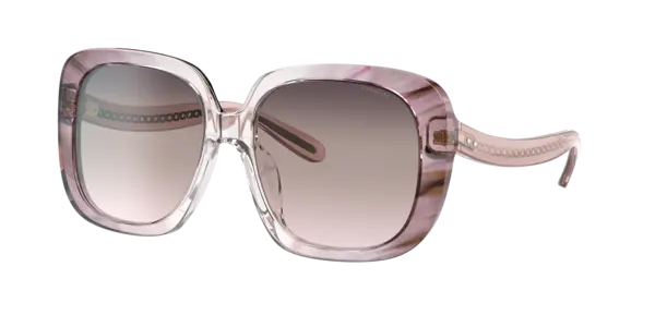 COACH Hc8323u C6185 Sunglasses - Pink Gradient